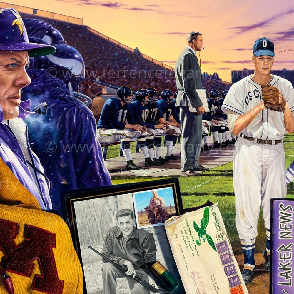 The Football Artwork of Terrence Fogarty