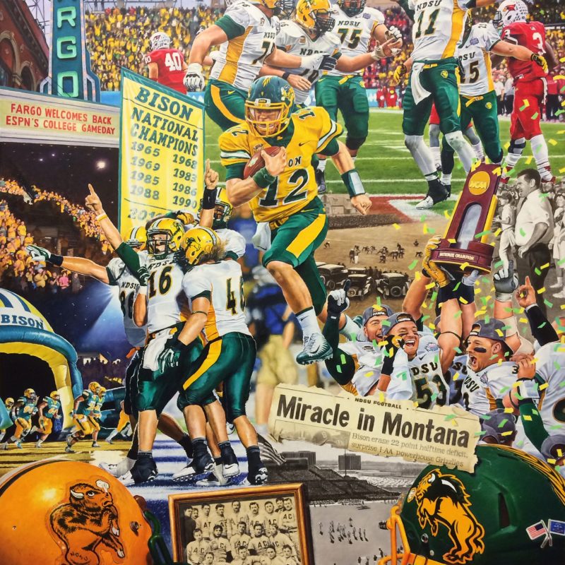 The Football Artwork of Terrence Fogarty