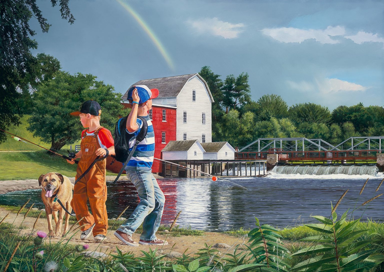 Old Mill Stream – Terrence Fogarty