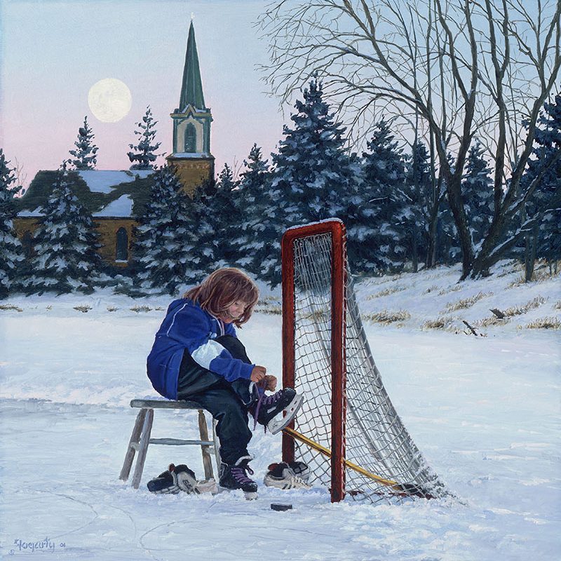 The Hockey Artwork of Terrence Fogarty