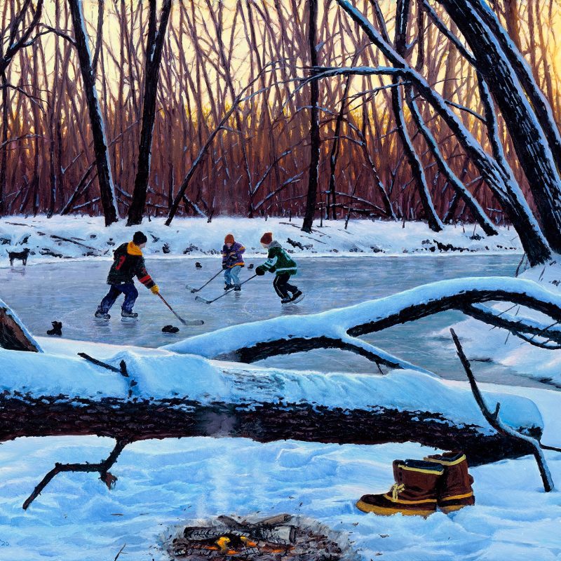 The Hockey Artwork of Terrence Fogarty